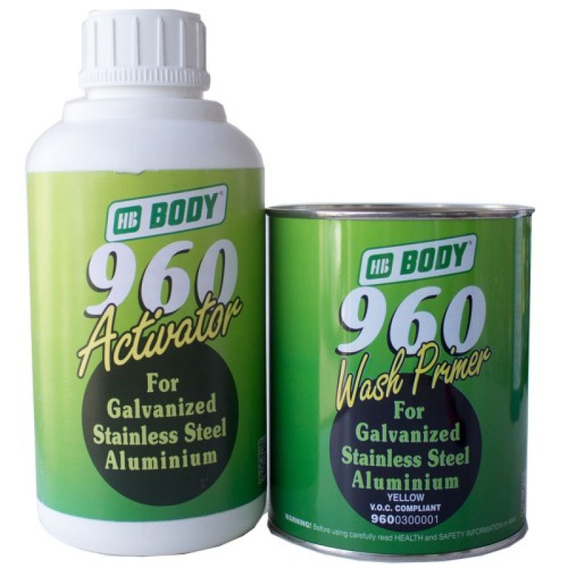 Купити кислотний грунт та активатор Body 960 Wash primer